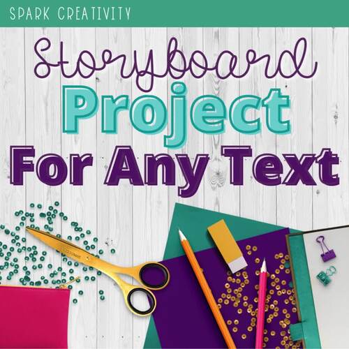 Storyboard Novel Scenes Assignment: Templates, Rubric for Literary Analysis