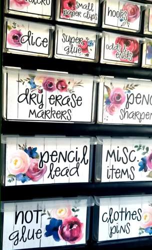 Farmhouse Classroom Decor Teacher Toolbox Labels Editable | TPT