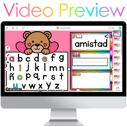 Centros de Febrero Digital - Trabajando con Palabras by The Bilingual ...