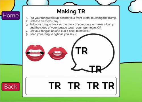 R blends R Cluster Reduction Minimal Pair Sentences Boom Cards Tongue ...