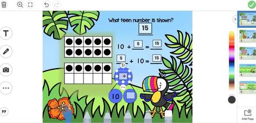 Teen Numbers Preloaded Seesaw and Printable Activities | TPT