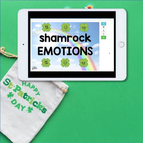 SHAMROCK FEELINGS - SEL Boom Cards, St. Patrick's Day Boom Cards