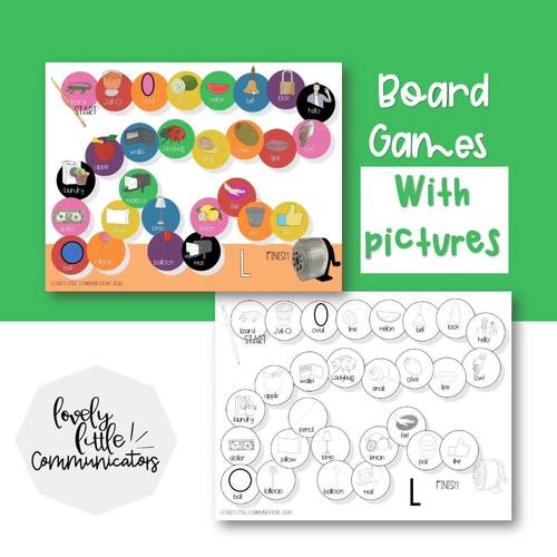 Pencil Themed /l/ Words Speech Articulation Activities | TPT