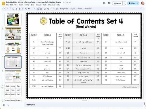 Digital Phonics - Real Word Mystery Pictures Set 4 - UFLI Foundations ...