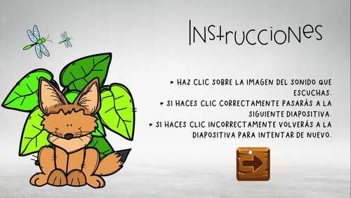 Juego- Sonidos del Bosque- Paisaje sonoro - Reconocimiento Auditivo