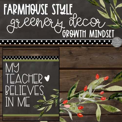 Farmhouse Greenery EDITABLE Decor BUNDLE by moonlight crafter by Bridget