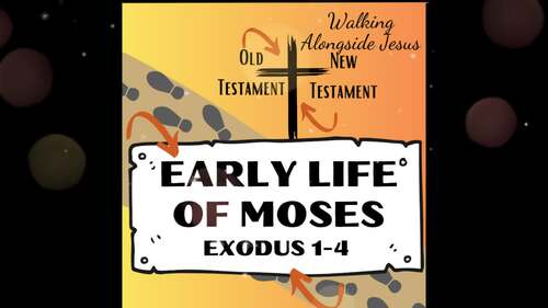 Early Life of Moses | Exodus 1-4 | 5 Hour Curriculum Unit | Grades 4-8