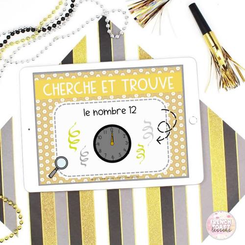 French New Year Scavenger Hunt DIGITAL/PRINTABLE | Le jour de l'An/le ...