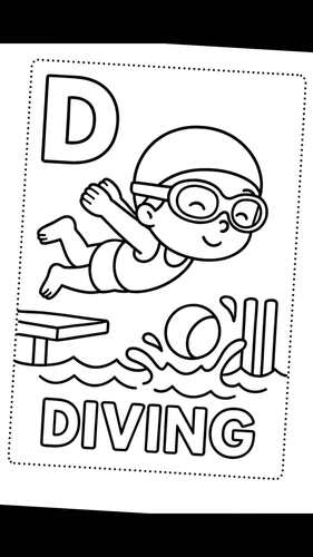 Sports Alphabet Coloring Book A–Z | Preschool & Kindergarten Activity ...