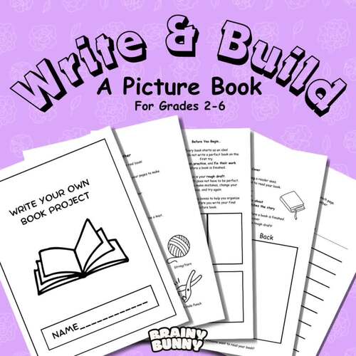 Write and Build a Picture Book Project | Narrative Writing | Grades 2–6