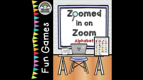 Alphabet Zoom and Guess Game Differentiated Digital Activity for PreK–K
