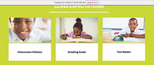 Customized Class Website by Abaco Education Zone | TPT