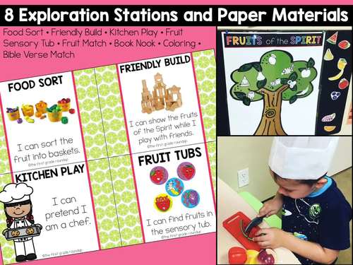 Fruit of the Spirit Bible Lessons and Sunday School Unit | TpT