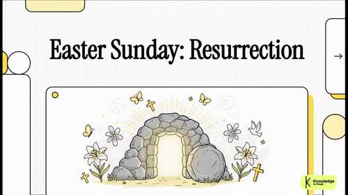 Easter Sunday Resurrection | Holy Week & Easter Season Religion Lessons