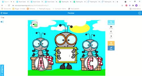 BOOM CARDS Spring: BEGINNING SOUNDS | Phonics Digital Resources by Ms ...