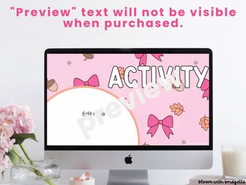 Fall Goose Slides with Timers | Composition Notebook Decor | Classroom ...