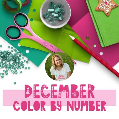 December Addition and Subtraction Color by Number | Print and Digital