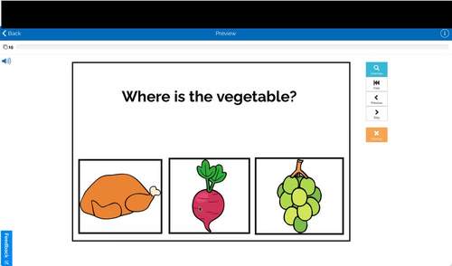 Labeling and Sort by Category Vegetables Life Skills Boom Cards™