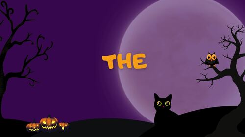 Halloween Pre Primer Sight Words by Ashley Lubis | TPT