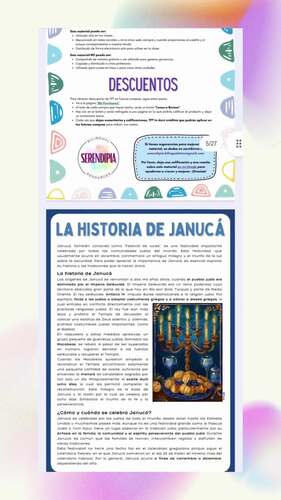 Janucá: Historia y Tradiciones | LECTURA & ESCRITURA | Hanukkah Spanish ELE