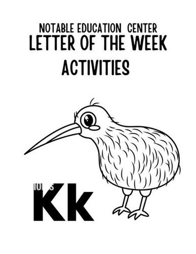 Notable's Pre-K Week 14 - 19 Lesson Plans by Notable Education Center