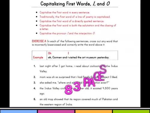 Capitalization Practice | Capital Letters | Worksheets | Assessments | ELA