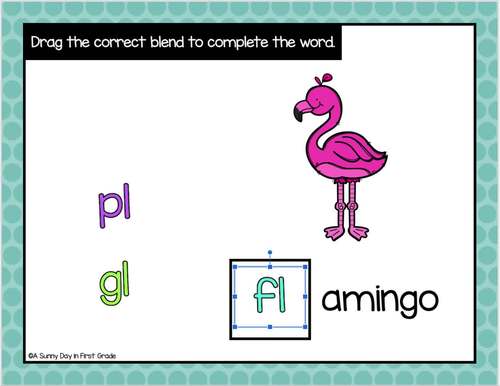 L Blends for Google Slides™ by A Sunny Day in First Grade | TPT