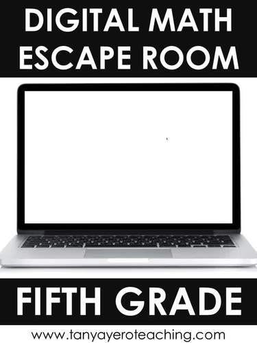 5th Grade Math Digital Escape Room | 5.NBT.2 - Powers of 10 | TPT