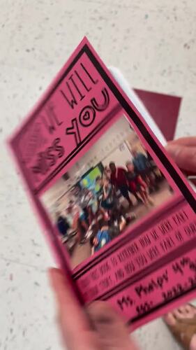 Class Gift for Student Moving | Student Moving Away Class Book Gift