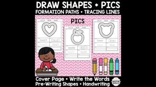 A-Z LETTER BOOKS - Uppercase & Lowercase - Color + Trace + Box + Write