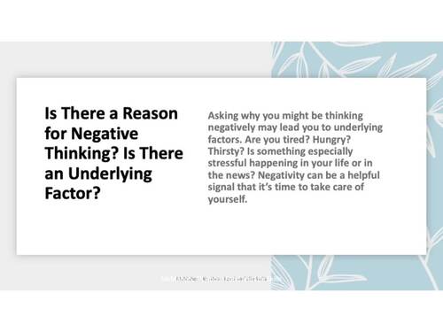 Growth Mindset | Positive Thinking Lesson | TPT