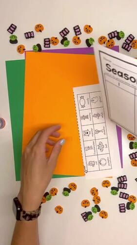 Halloween Early Finishers - Print & Go Review Pages for 1st Grade