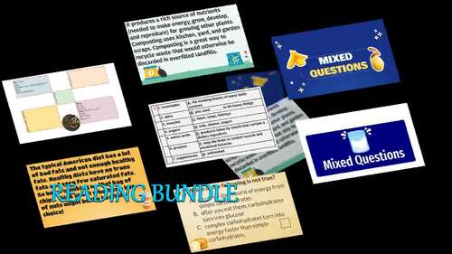 Reading Passages and Comprehension Questions PowerPoints 2nd 3rd Grade