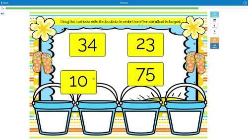 Summer Math Second Grade Super Bundle Boom Cards (400 cards!) | TPT