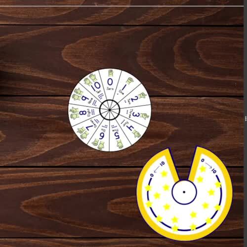 Number Spy Decoder Wheel 0-10 Hands-On Counting & Number Recognition ...