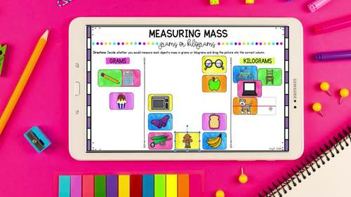 Measuring Mass & Volume - 3rd Grade Math Unit - Printable & Digital 3 ...