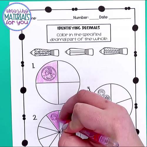 Compare and Order Decimals | Worksheets Slides Cards Mazes Puzzles