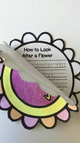 Spring Writing Crafts and Spring Math Crafts Bundle | TPT