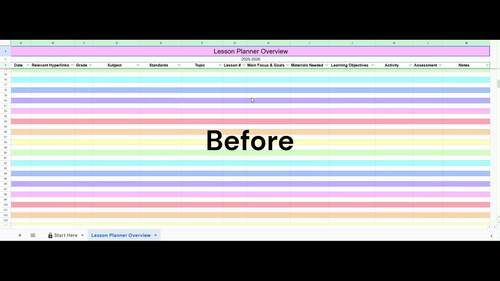 Editable Lesson Planner, Lesson Planner Overview, Yearly Lessons, Add ...