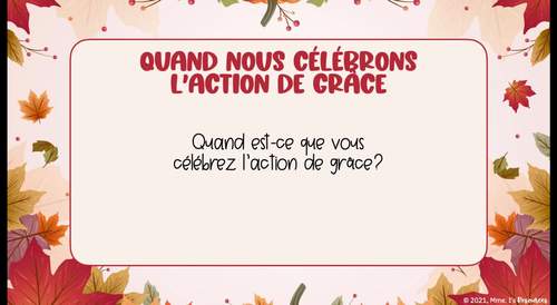 French Thanksgiving Project | Inclusive Research Assignment | Core ...