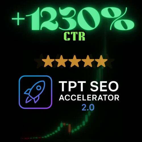 TPT SEO Accelerator – Seo Generator For Listings | Seller Tools | Sales ...