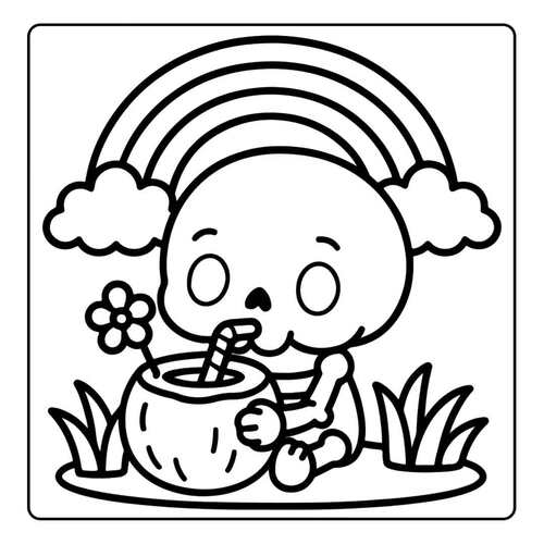 Spooky Holidays Coloring Pages | 60 Cute Halloween & Summer Holiday ...