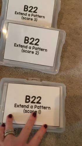 Pattern Task Cards [ABLLS-R Aligned B13, B22] by The Autism Helper