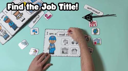 Community Helpers Activity Preschool and Kindergarten | Jobs Sorting Mats