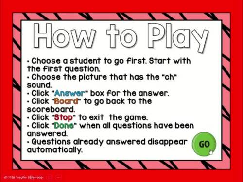 Beginning Digraphs Mini Powerpoint Game Bundle Distance Learning
