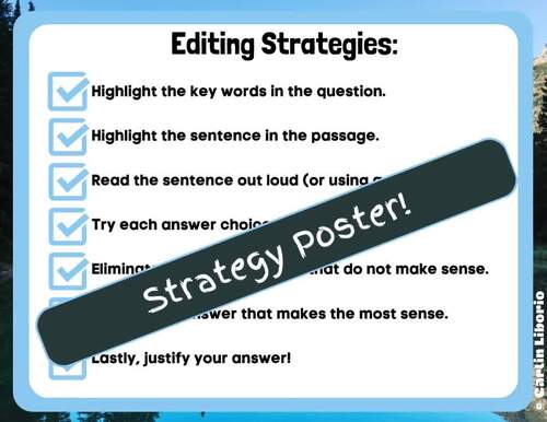 EOC- English I - EDITING Set #3 STAAR Practice Social Studies Passages TEKS