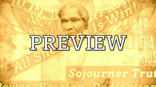 Sojourner Truth Sequence of Events Nonfiction Reading Passage Worksheets