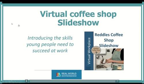 Student coffee business digital activity for vocational skills special ...