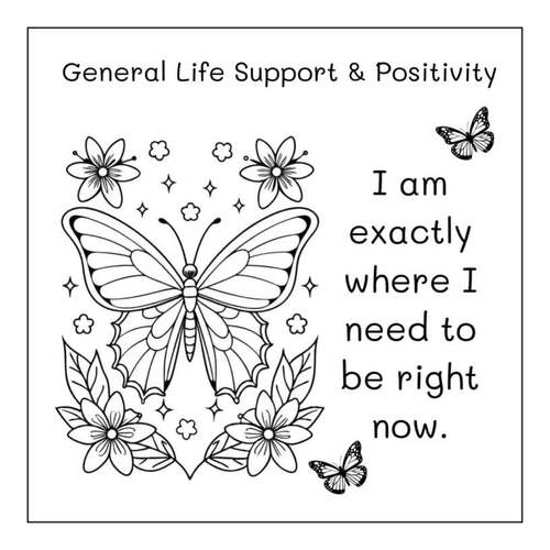 Affirmations Coloring Book For Kids by varida oliver | TPT