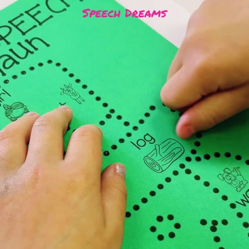 St Patricks Day Fine Motor Art for Speech Therapy Activities by Speech ...